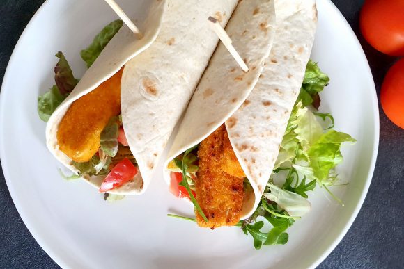 Wraps met 'vissticks' - My Simply Special